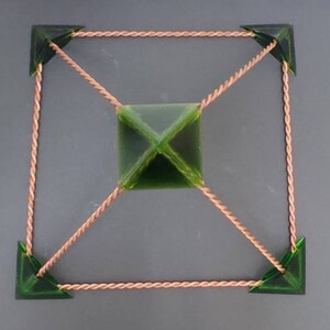 Tensor Ring Style Copper Energy Giza Pyramid Sacred Cubit Orgone Energy ...