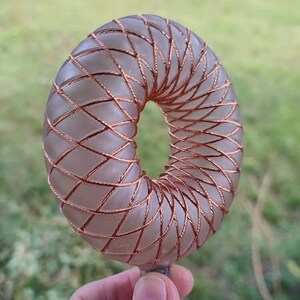 24 Turns Rodin Coil Scalar Toroidal Vortex Wave Generator Orgone ...