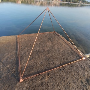 Copper Big Energy Giza Pyramid Sacred Cubit Orgone Energy Healthy ...