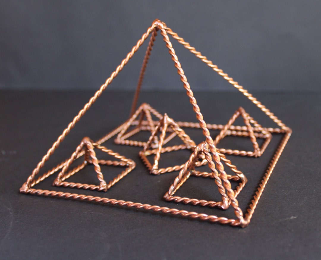 Lost Cubit 177 Mhz Copper Meditation Pyramid Tensor Style Hidden ...