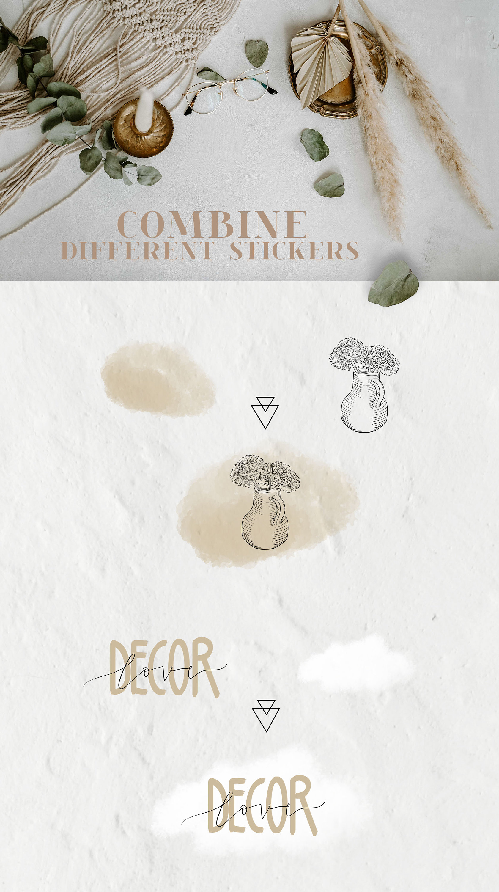 100 Interior Design Insta Story Sticker Set | Instagram Stories ...