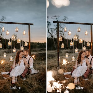 Sparkler Overlays for Photoshop, Wedding Sparkler, Sparkler Exit, Bright Colors, New Years Eve ...