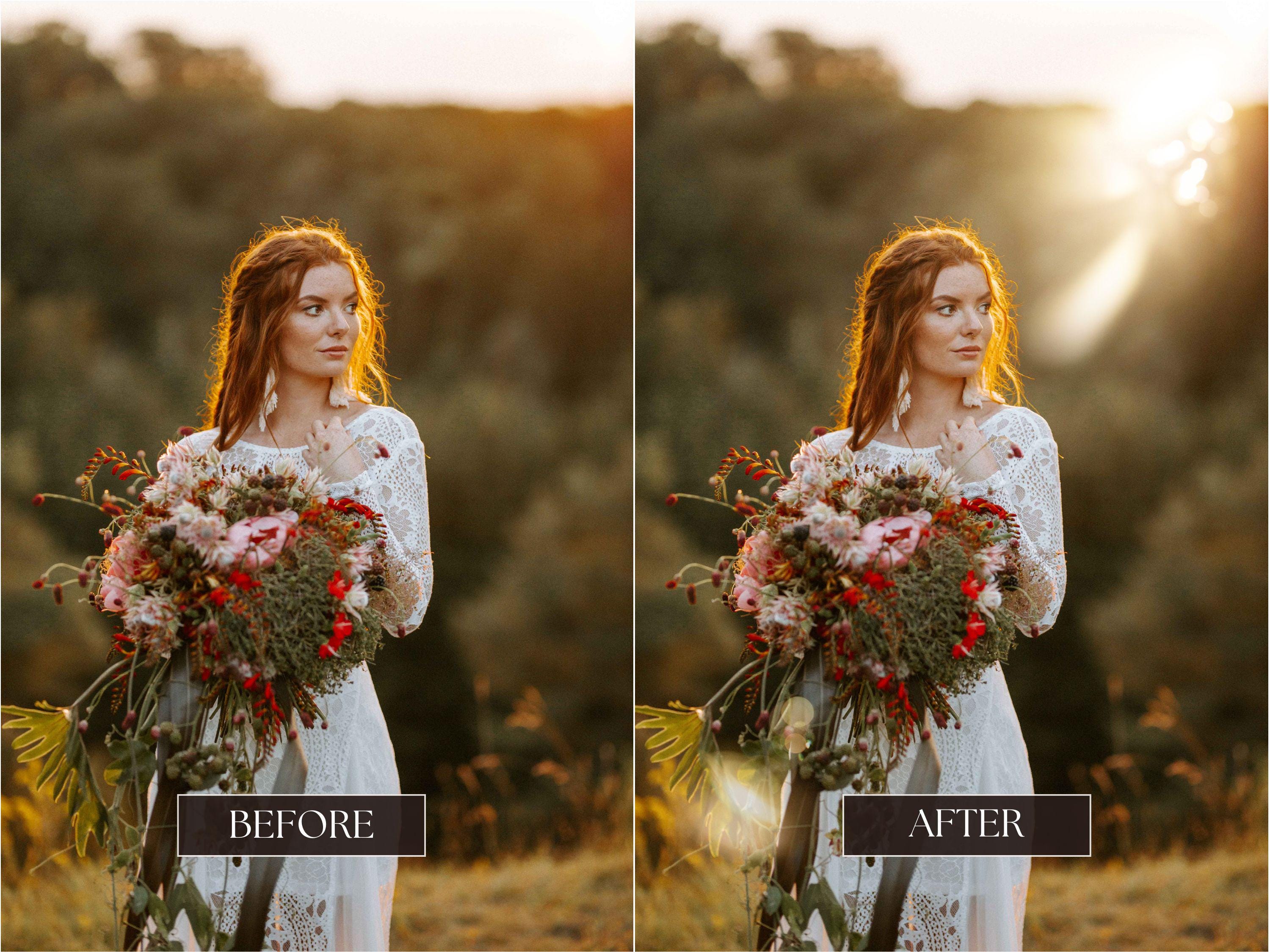 Sunlight & Flares Overlay Set : 56 Natural Photoshop Overlays for ...