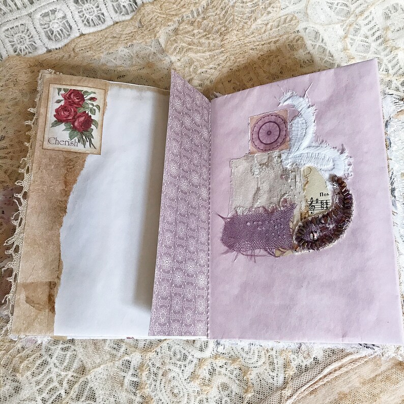 Handmade Spring Junk Journal Garden Art Journal Vintage - Etsy