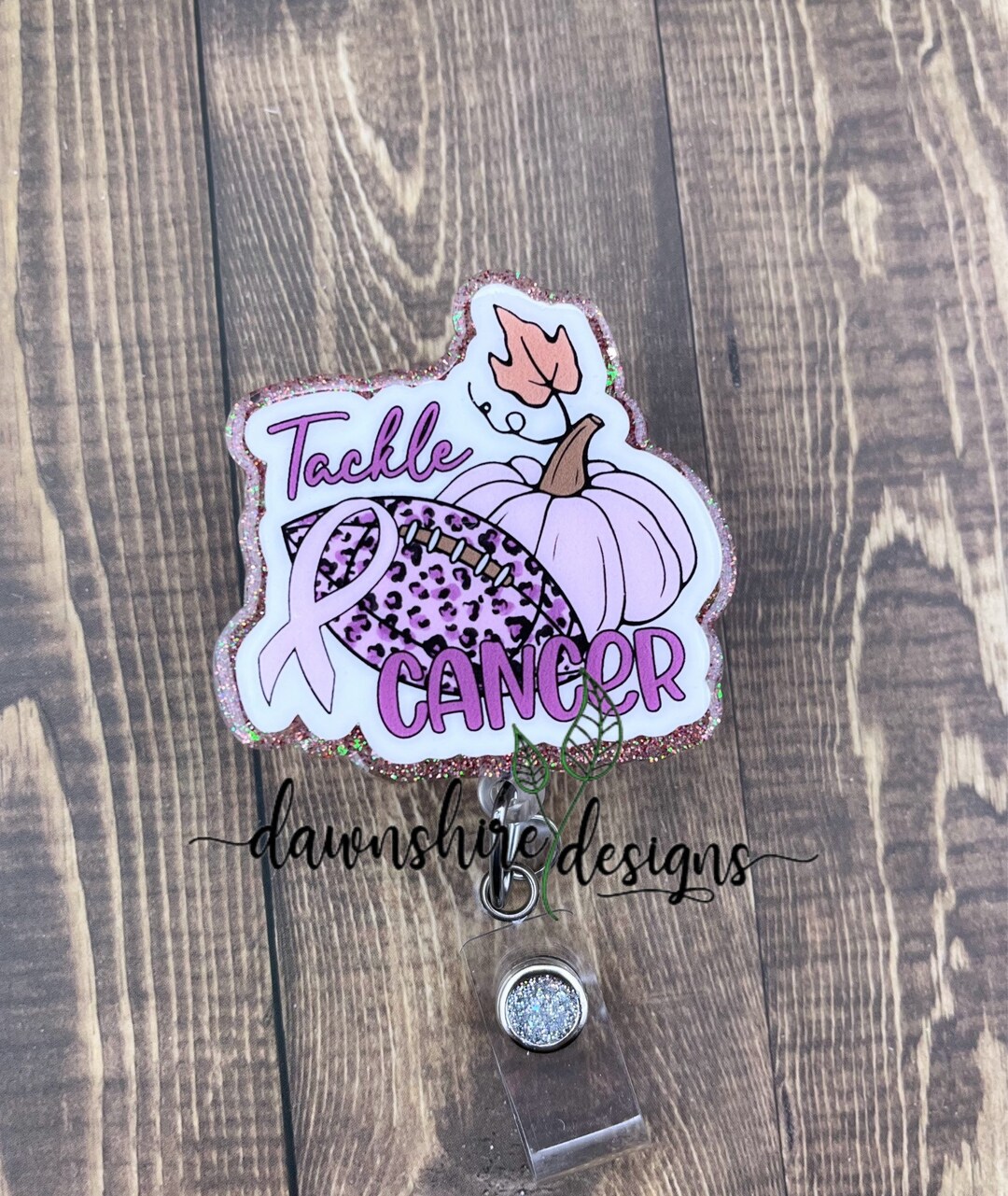 Breast Cancer Badge Cancer Awareness Badge. Badge Reel for - Etsy