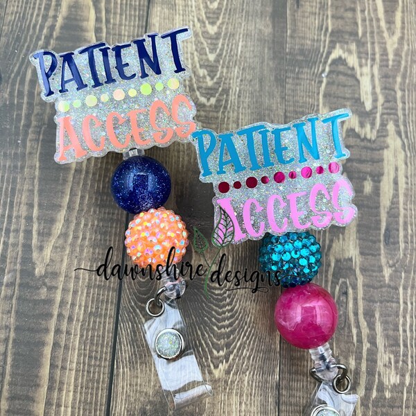 Patient Access Badge Reel - Etsy
