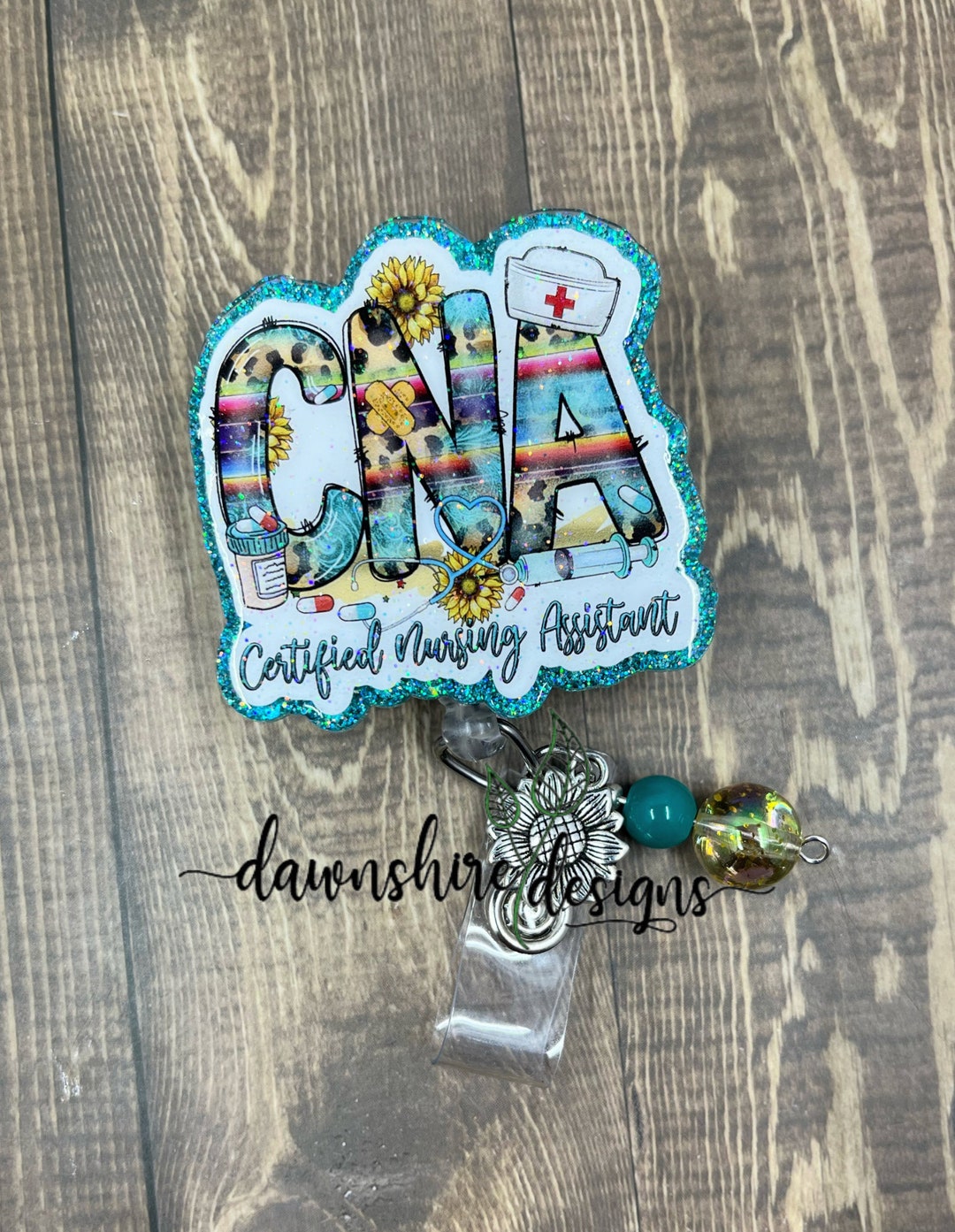 CNA Badge Reel, Nurse Assistant Badge Holder, Gift for CNA, Gift for ...