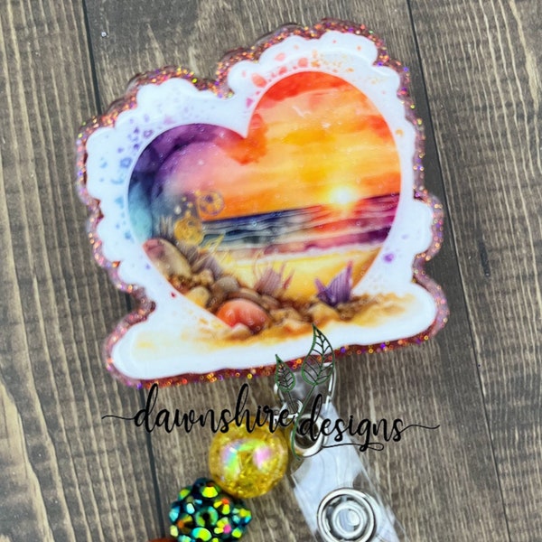 Beach Badge - Etsy