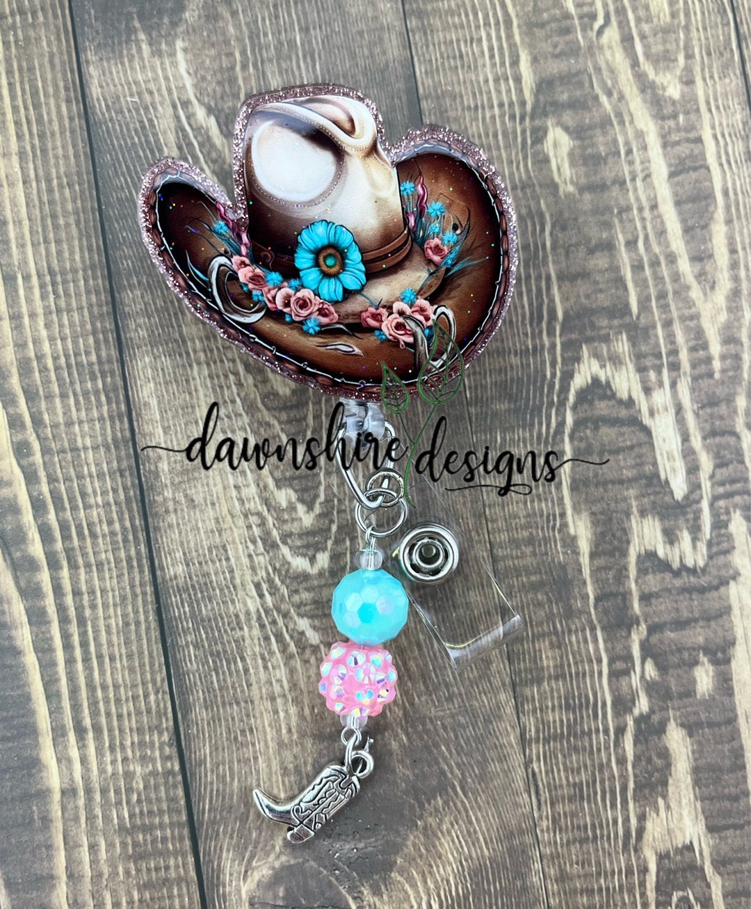 Cowboy Hat Badge Reel, Western Badge, Cowgirl Hat Badge - Etsy