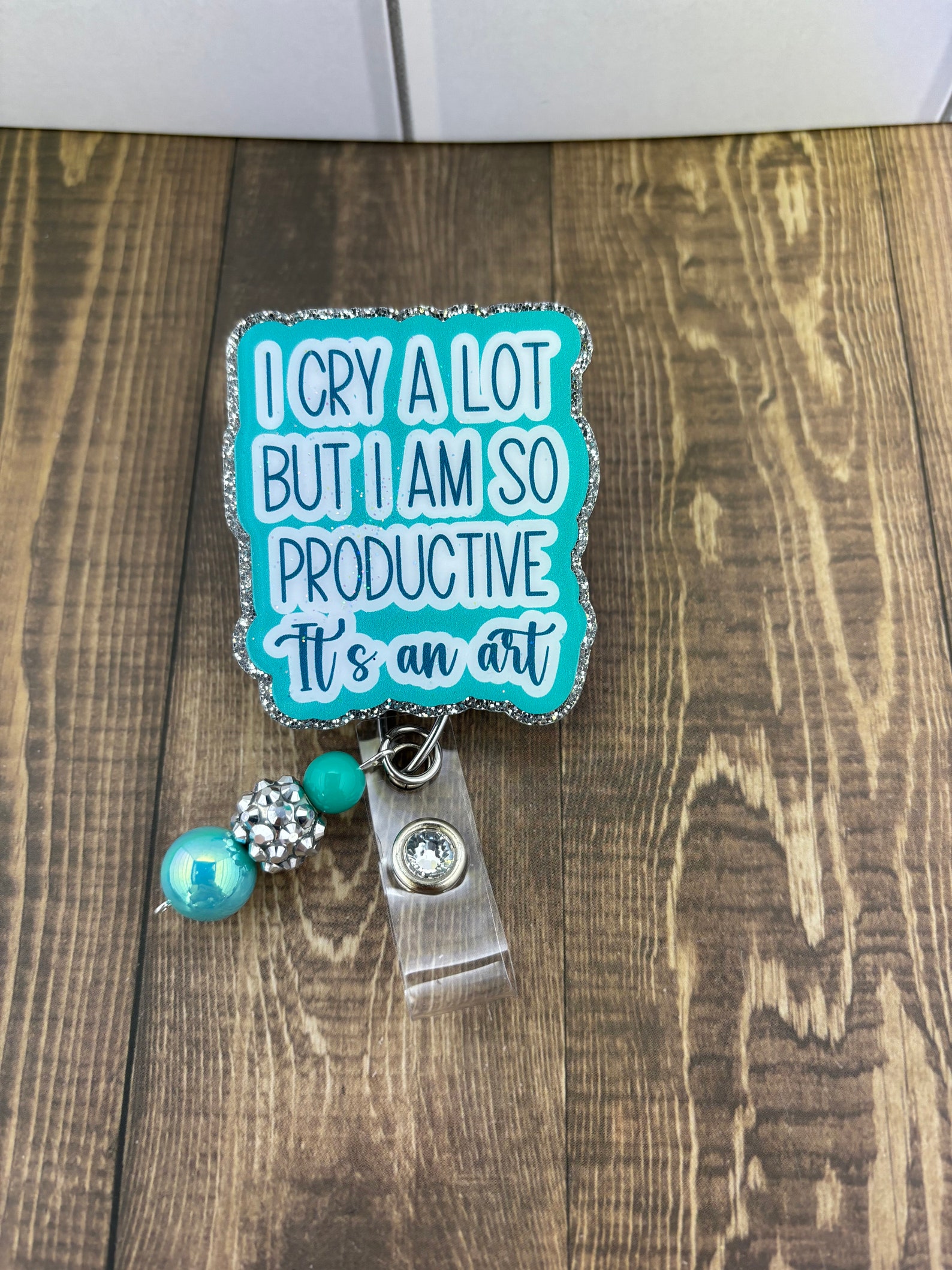 I Cry a Lot Badge, I’m so Productive Badge, Badge Reel for Teacher ...