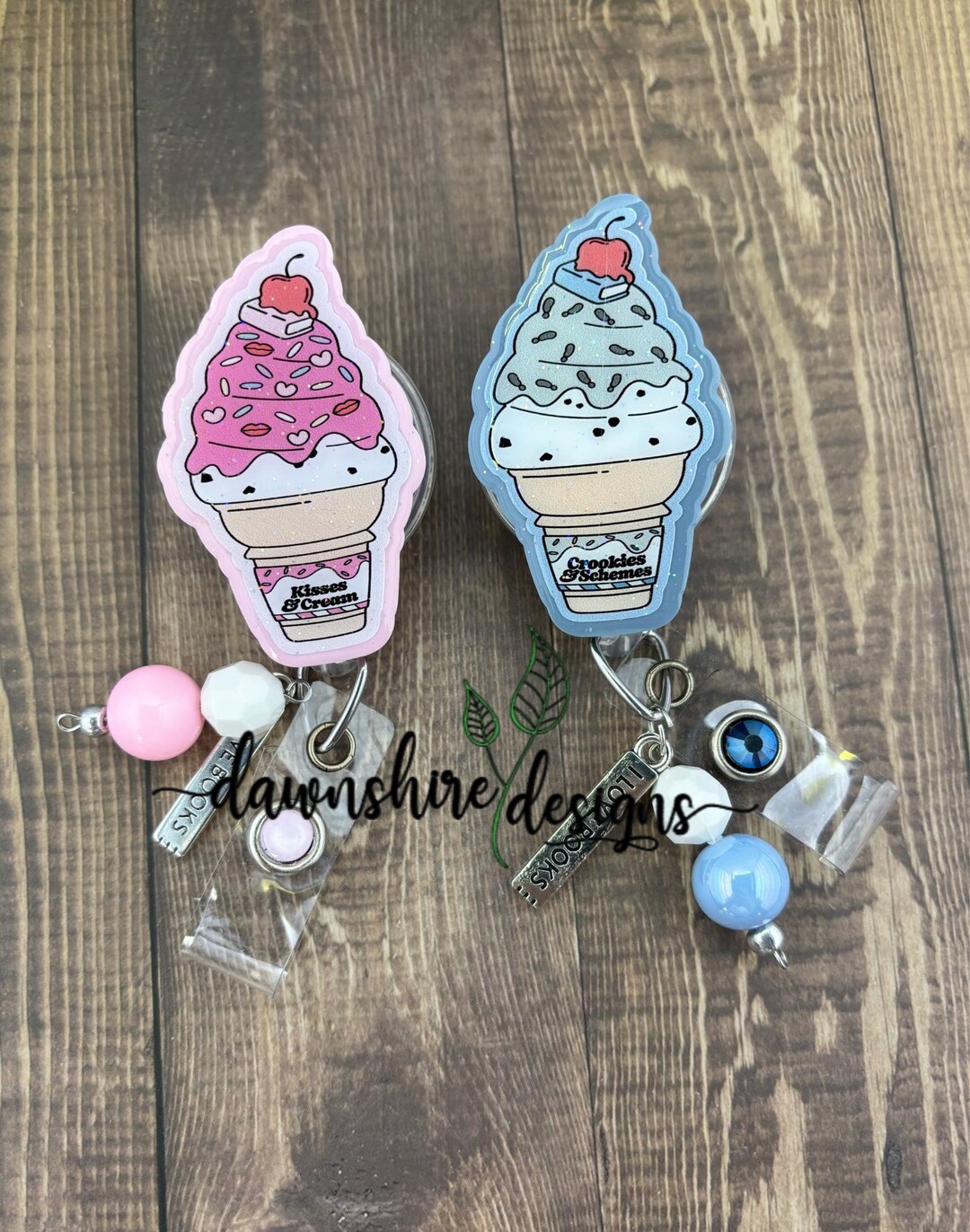 Book Themed Badge Reel, Book Lover Badge Holder, Summer Book Badge ...