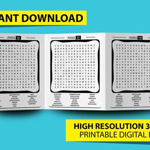 German Word Search 150 Large Print Puzzles With Solutions ...