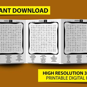 Dutch Word Search: 100 Large Print Puzzles (PDF) - Etsy