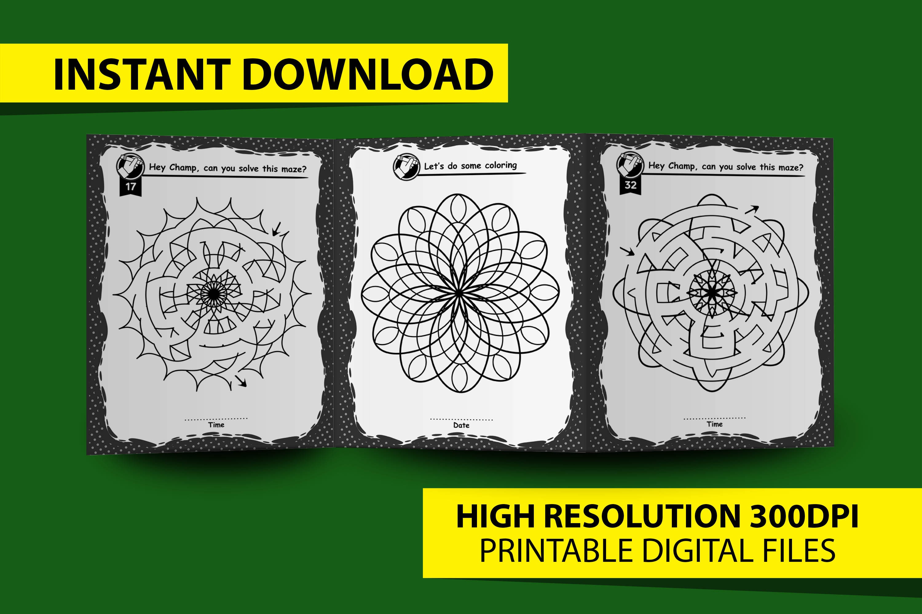 Mandala Mazes: Amazing Puzzles for Clever Kids Awesome Coloring ...