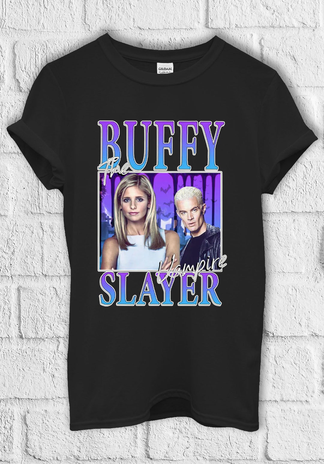 Buffy the Vampire Slayer Tv Homage T Shirt Hoodie Sweatshirt Baseball ...