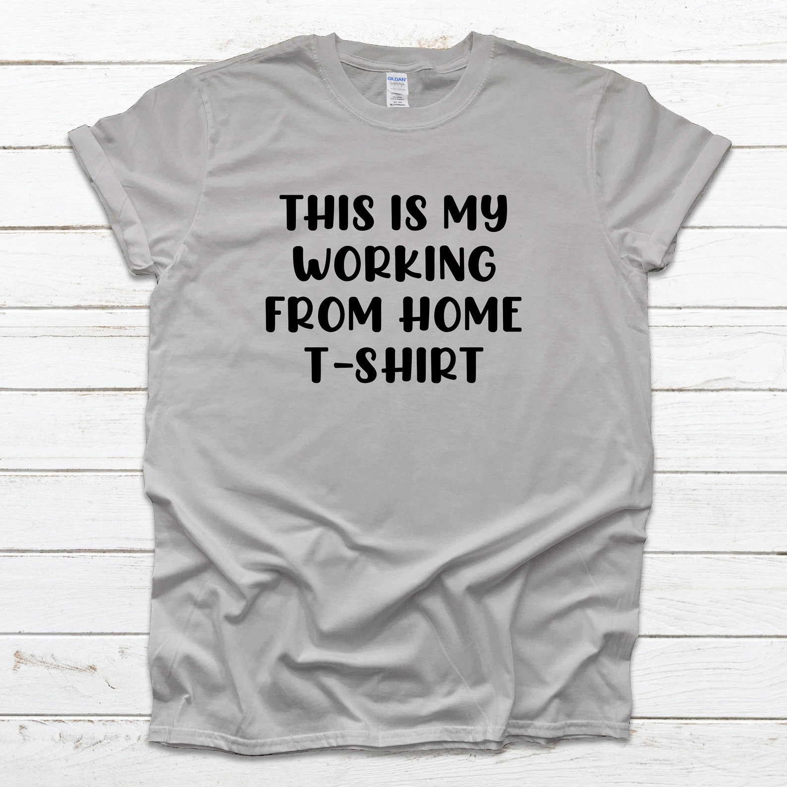 This Is My Working From Home T Shirt Home Working Gift | Etsy