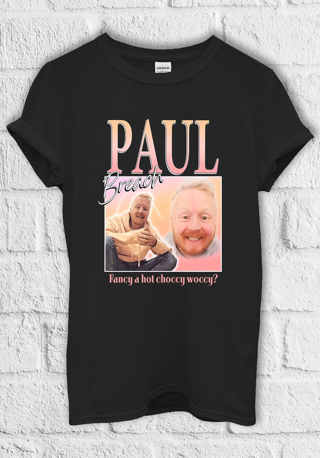 Paul Breach Fancy A Hot Choccy T Shirt Hoodie Sweatshirt Jute Bag Kids ...