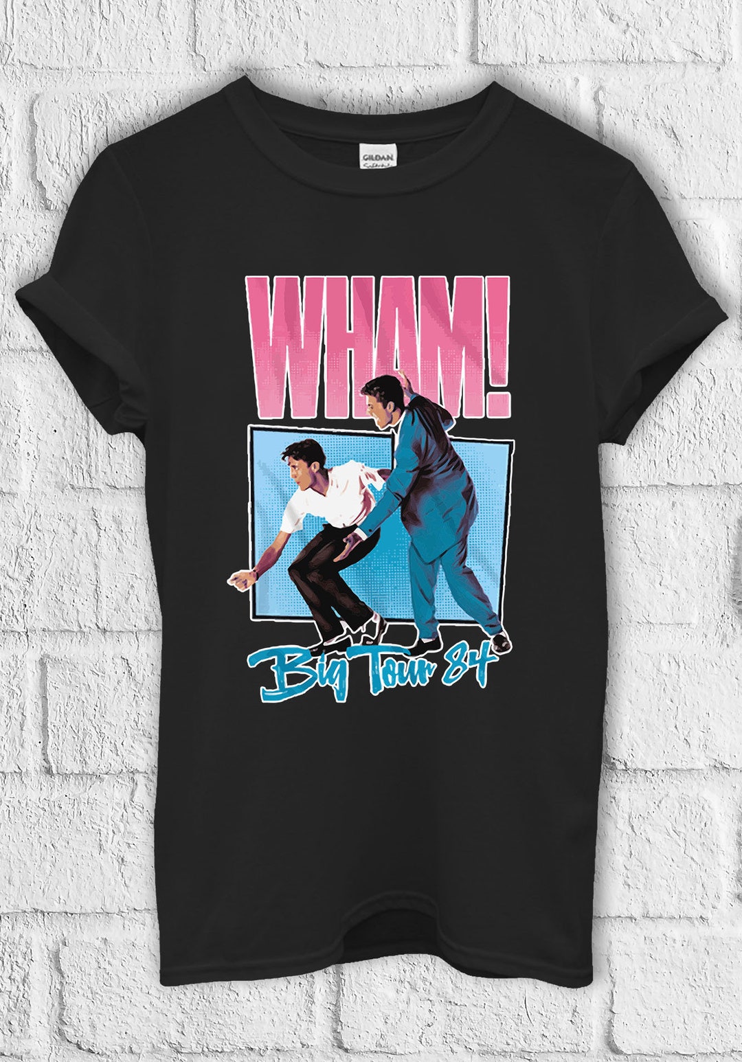 Wham Concert Singer T Shirt Hoodie Sweatshirt Baseball Pullover Men ...