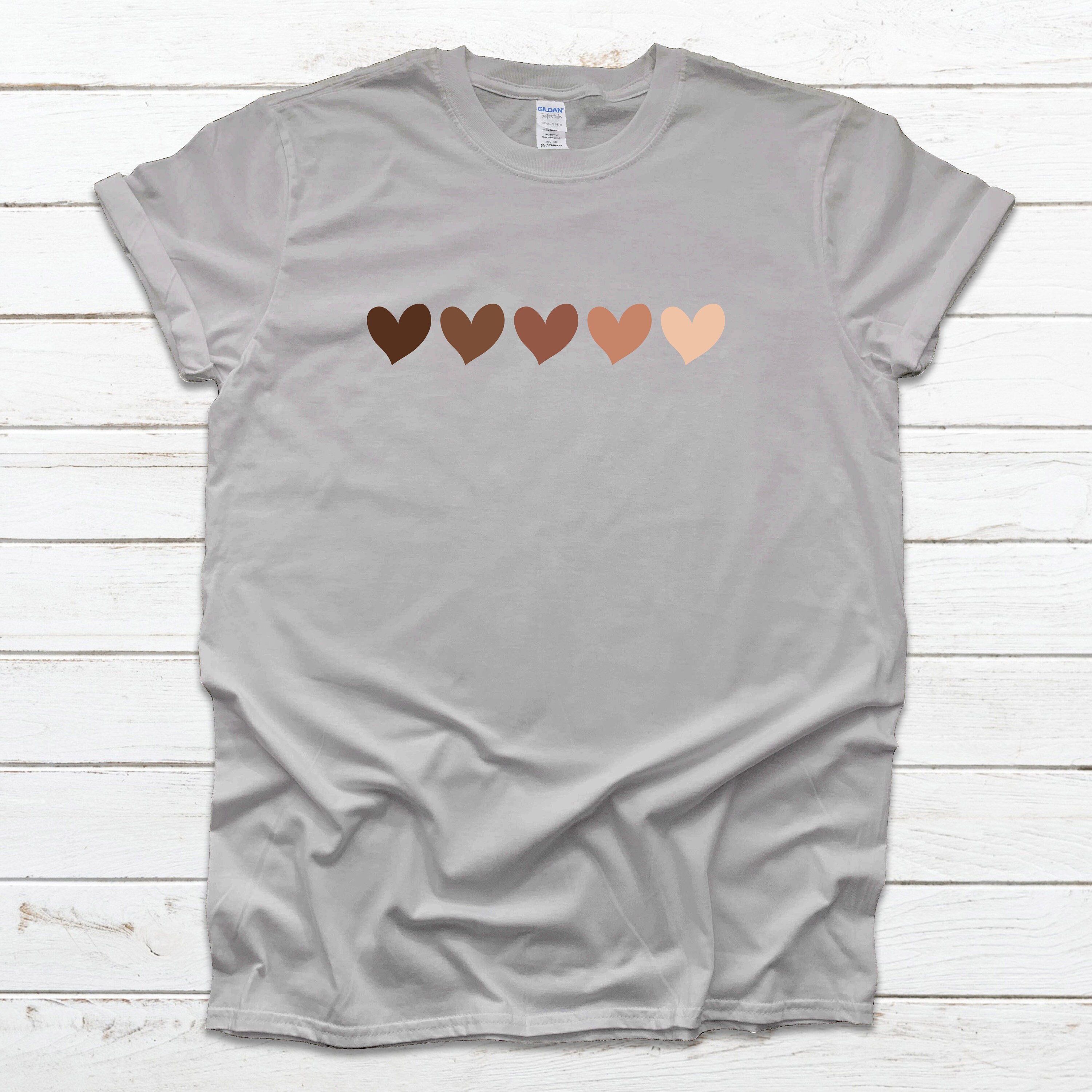 Black Lives Matter T Shirt, Say No to Discrimination Racism, Anti ...