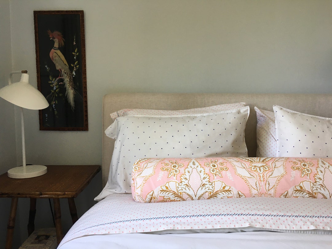 Alice Sergeant Textiles Damour - the Bolster Pillow - Etsy