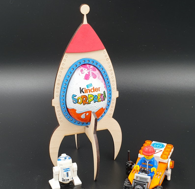 Easter Rocket Egg Holder Kinder - Etsy UK