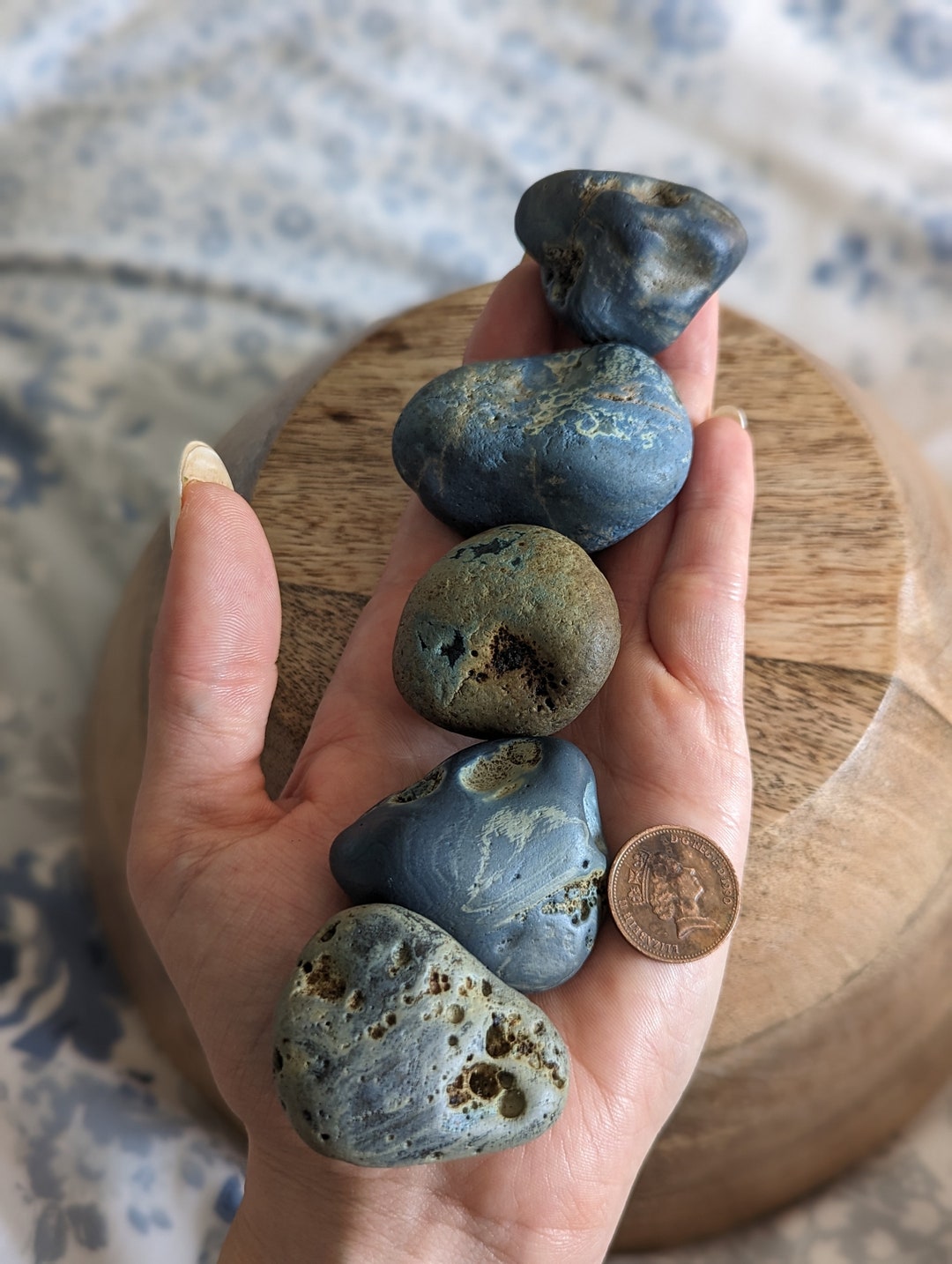 5 X Large Rare Collectors Galaxy Victorian Sea Glass Slag From Kent, UK ...