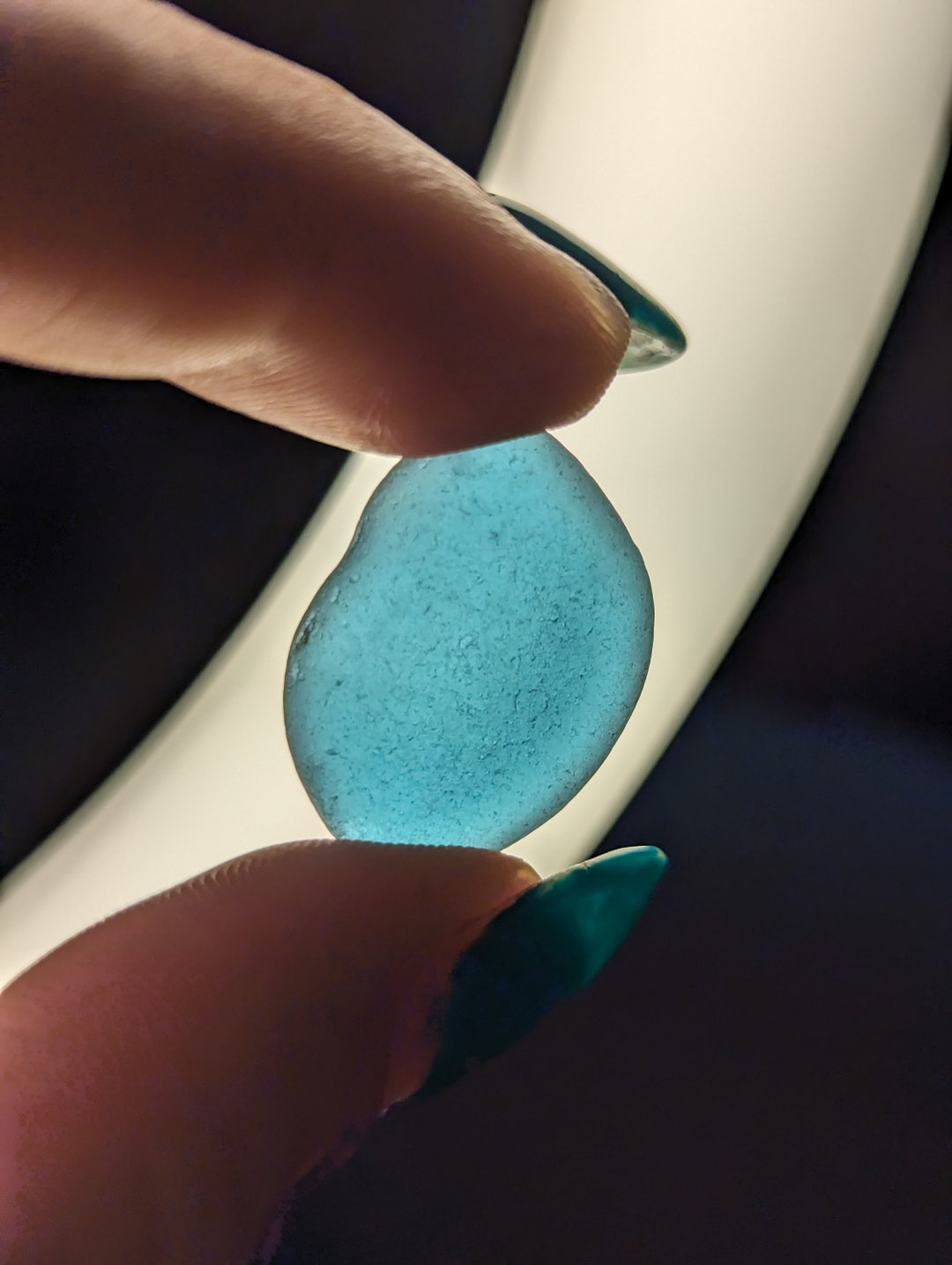 Rare Blue TEAL Sea Glass 20mm From Kent UK Beaches SET 3 - Etsy
