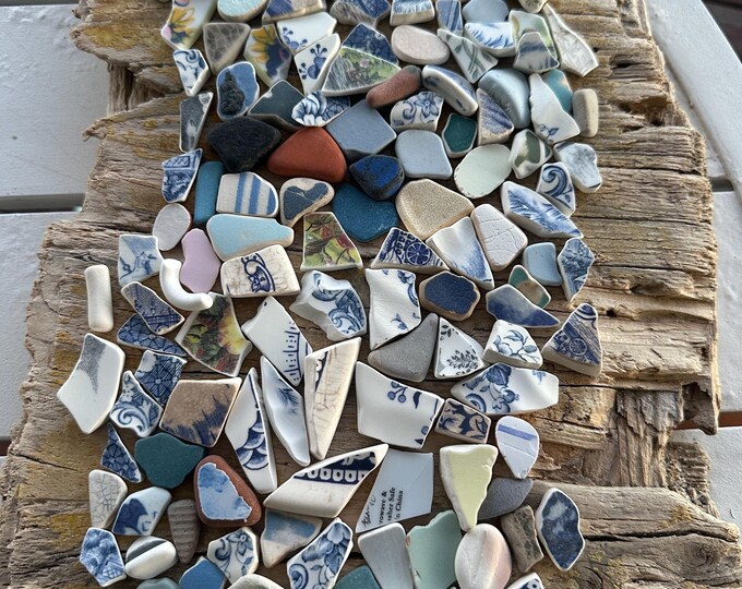 150 X Vintage Pottery Shards 15-25mm From Spanish Beaches - SET N - Etsy