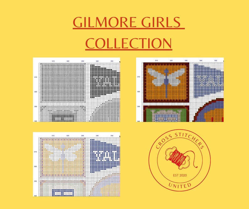 Gilmore Girls Collection Gilmore Girls Counted Cross Stitch Pattern ...