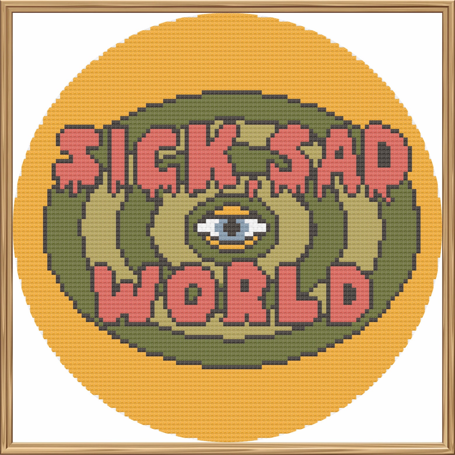 Sick Sad World Cross Stitch Pattern: Daria Inspired (digital PDF) - Etsy
