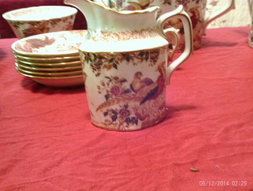 Antique Royal Crown Derby Vintage Old Avesbury Pattern Cream Pitcher, 4 ...