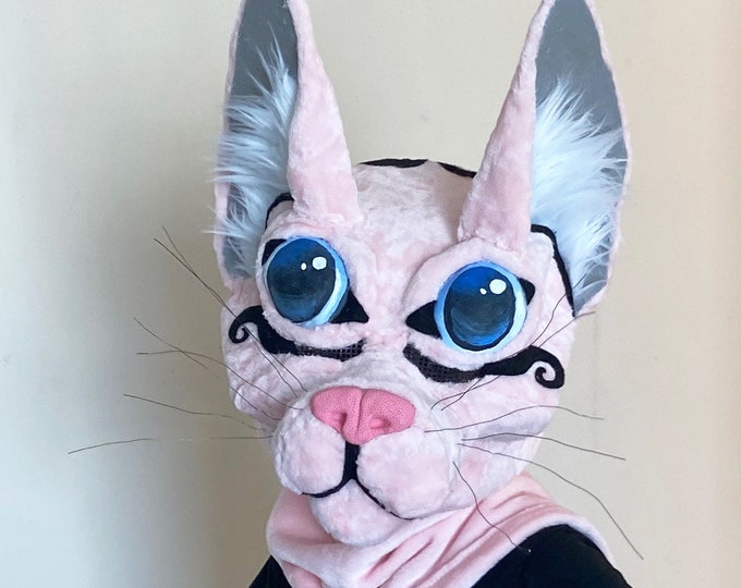Sphynx Fursuit Head - Etsy