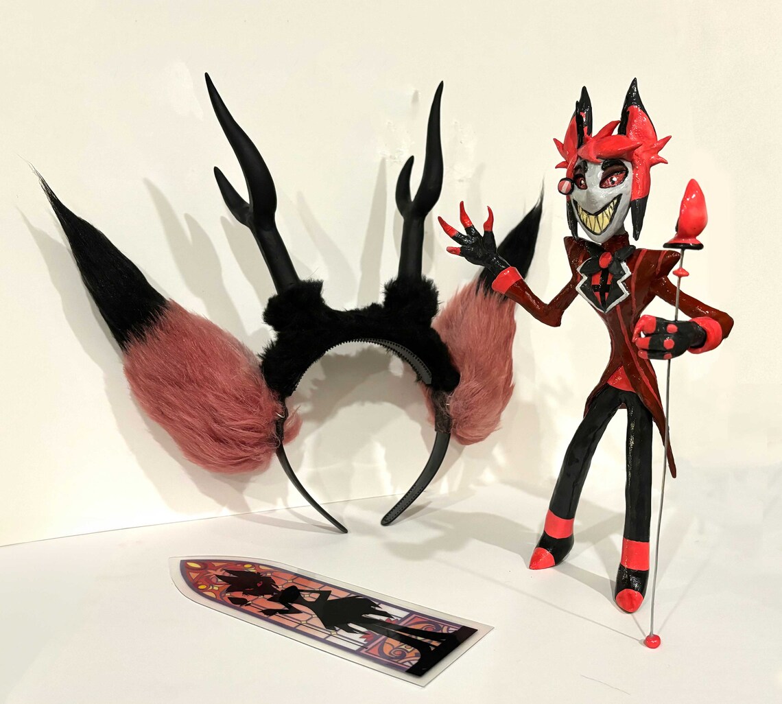 Alastor the Radio Demon Merch Kit - Etsy