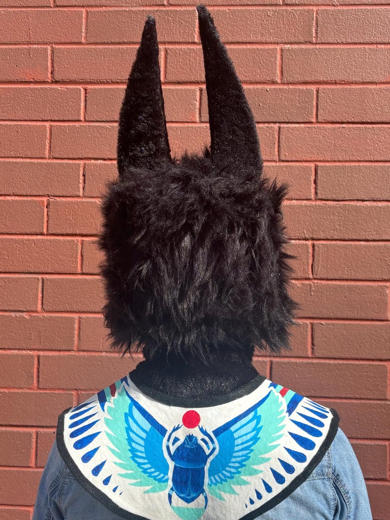 Anubis the Egyptian God, Fursuit Head, Tail, and Adornmet - Etsy