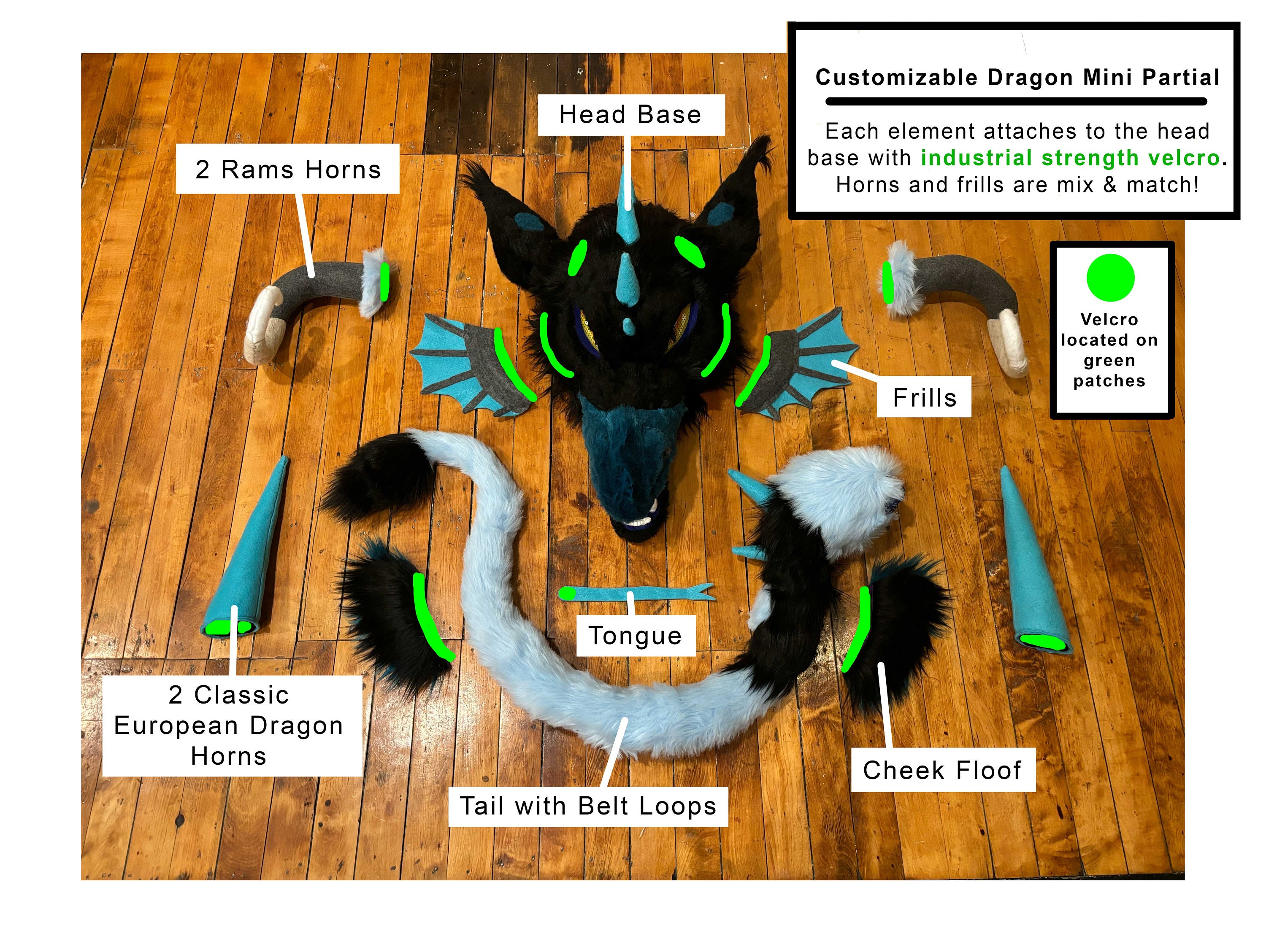 Celestial Dragon Fursuit - Etsy