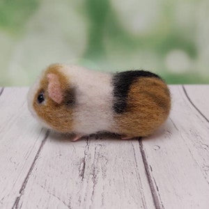 Needle Felted Guinea Pig, Custom Felt Pet - Etsy