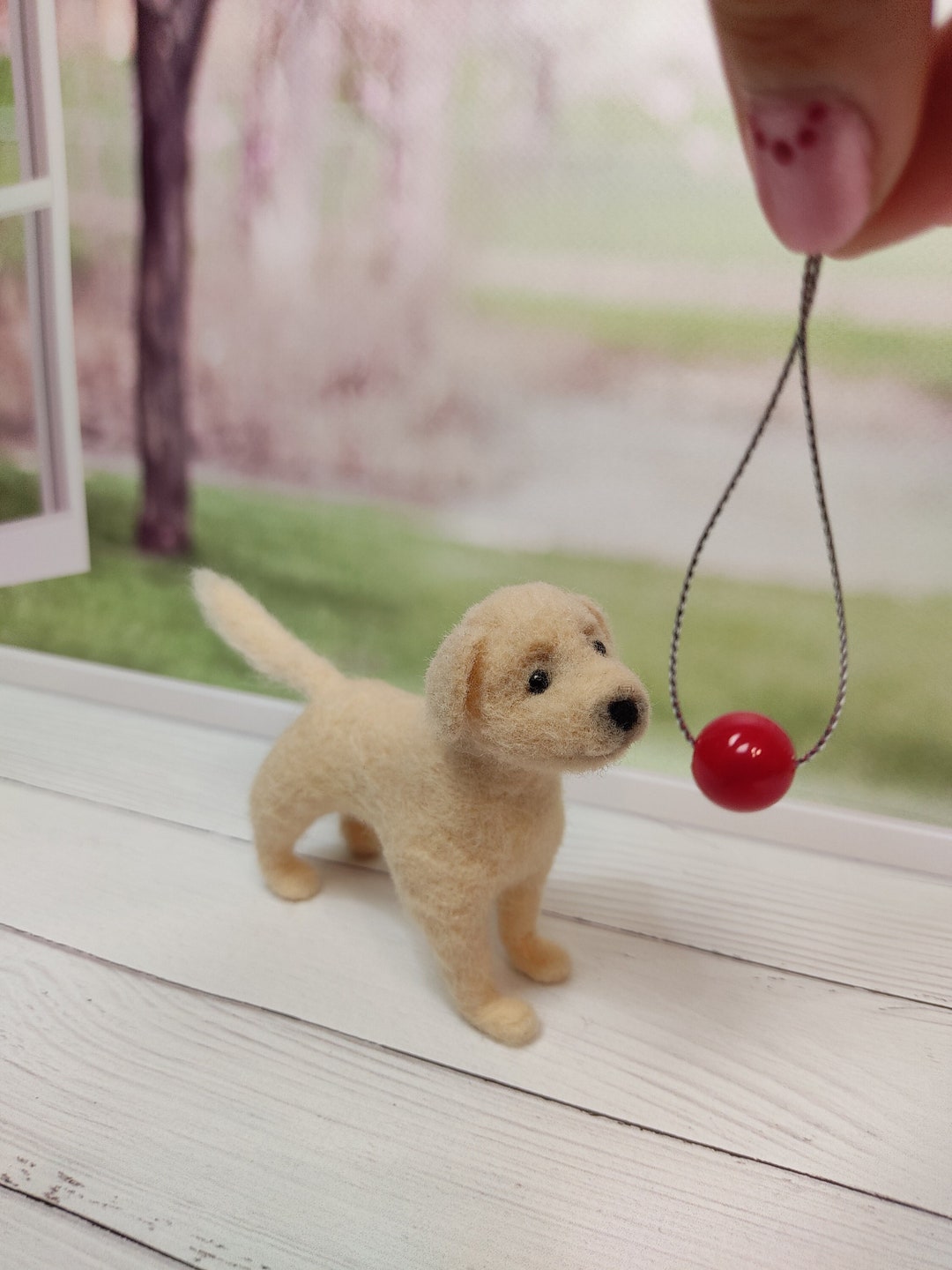 Needle Felting Golden Labrador Retriever, Felted Dog - Etsy