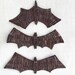 Halloween Bats Wicker Wall Decor Hanging Scary Bats Wicker Wall Art for ...
