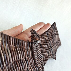 Halloween Bats Wicker Wall Decor Hanging Scary Bats Wicker Wall Art for ...