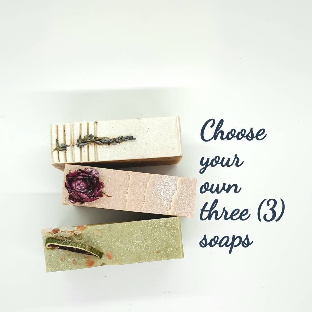 Choose Your Own Three Soaps - Etsy