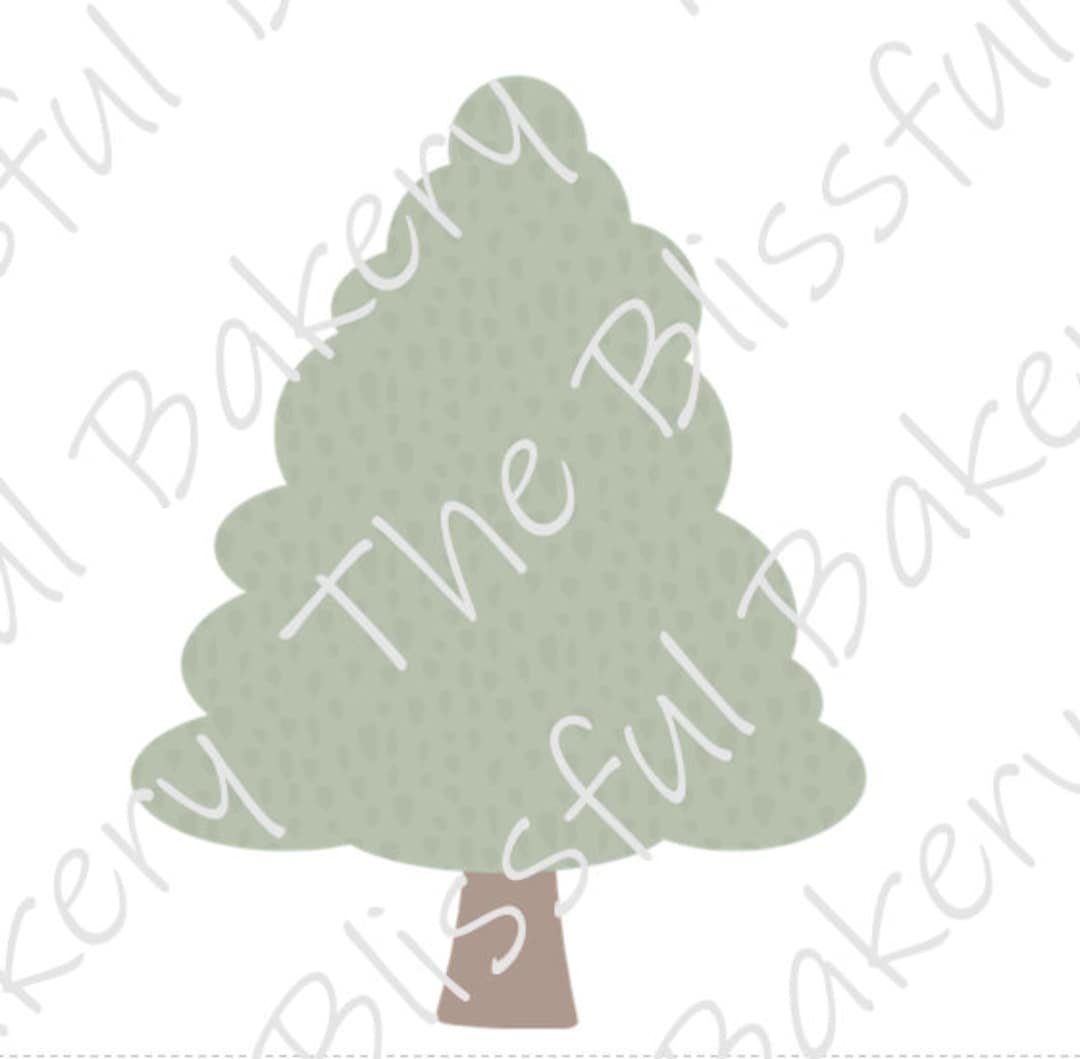 Woodland Tree Cookie Cutter - Etsy