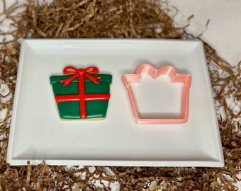 Christmas / Birthday Present Cookie Cutter Stamp - Etsy