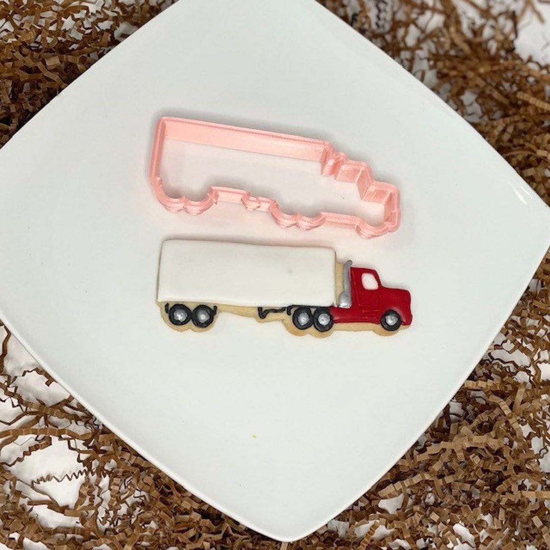 Tractor Trailer Cookie Cutter - Etsy