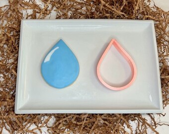 Raindrop Cookie Cutter - Etsy