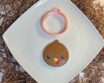 Cute Turkey Face Cookie Cutter - Etsy
