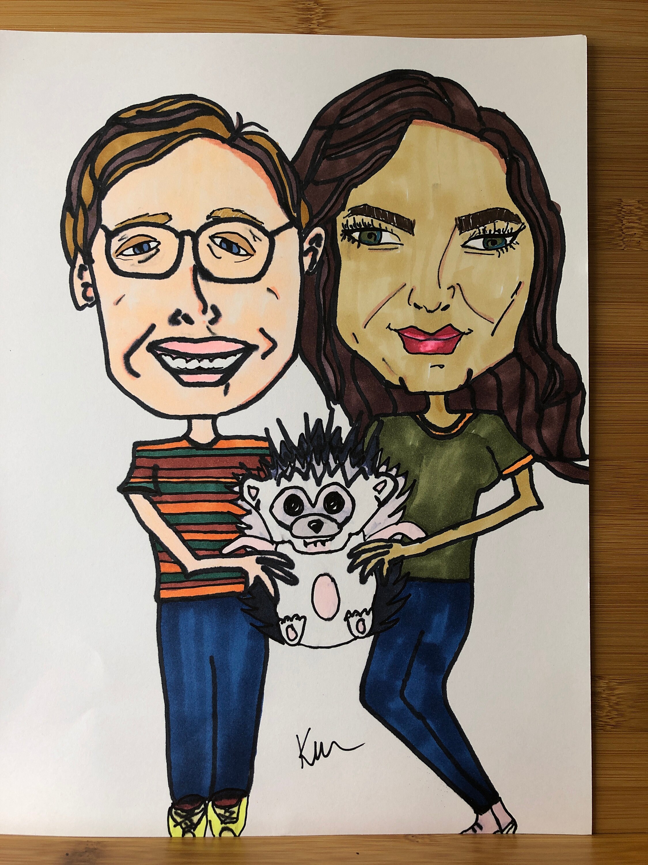 Custom Cartoon Caricatures - Etsy