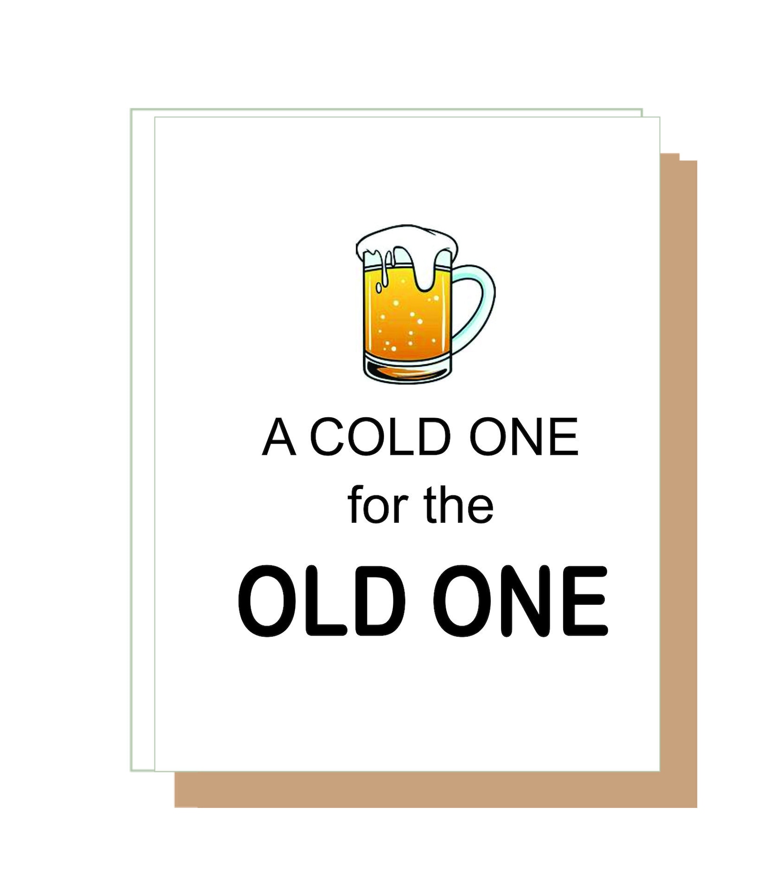 Funny Beer Birthday Card for Him: Snarky Greeting Card - Etsy