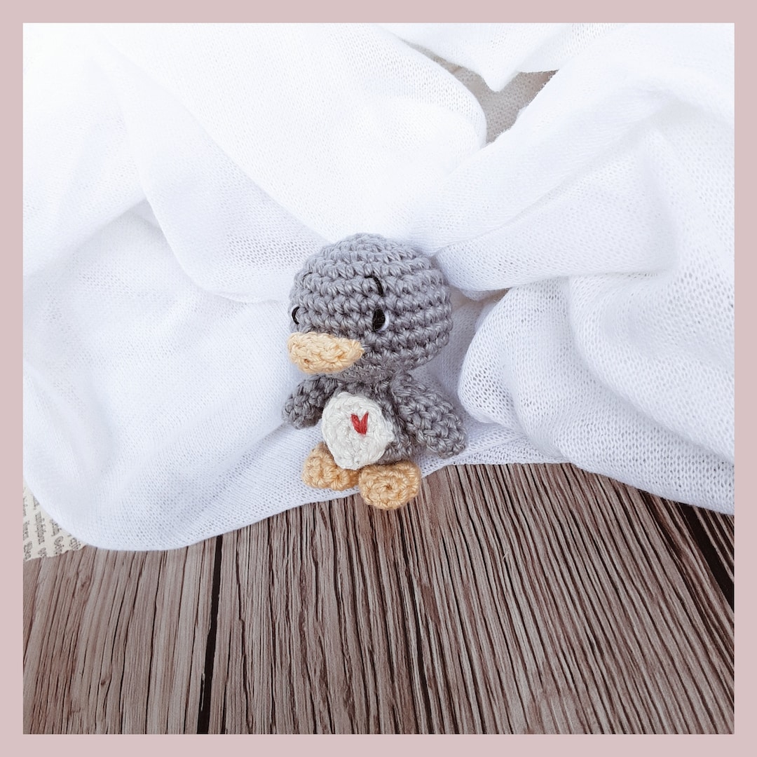 Pingu Keychain/pdf Crochet Pattern german & English - Etsy