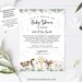 Drive by Baby Shower Editable Favor Gift Tag Template Drive Through ...