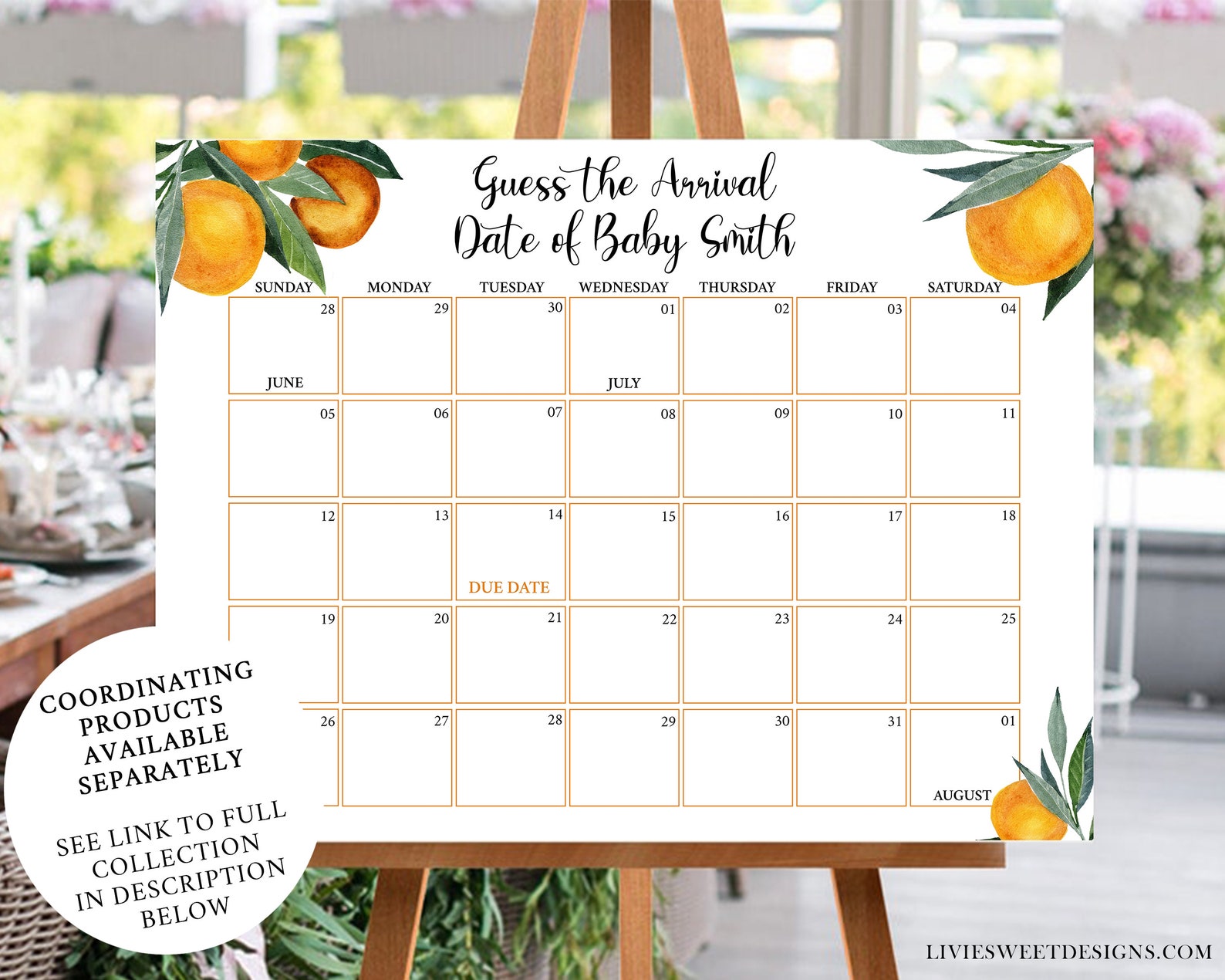 Two Little Cuties Are on the Way Orange Twins Baby Baby - Etsy